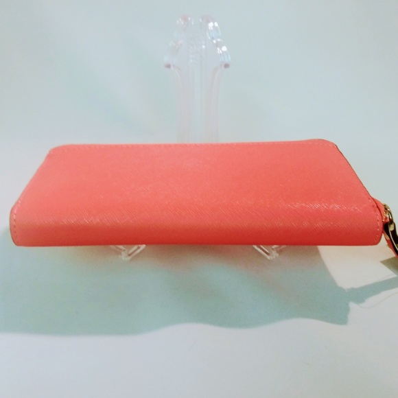 kate spade | Bags | New Kate Spade Large Masie Pink Orange Wallet Nwt ...